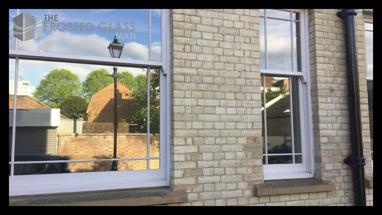 The Frosted Glass Man - London Window Film Services
