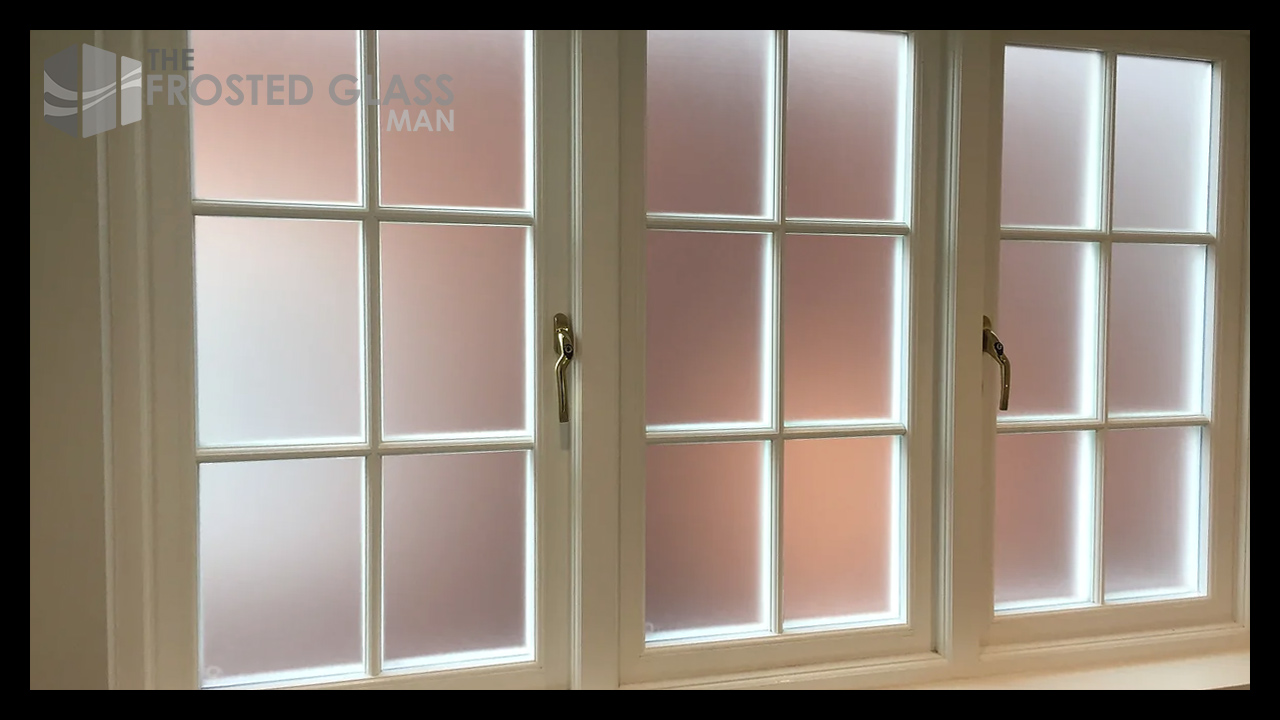 The Frosted Glass Man - London Window Film Services